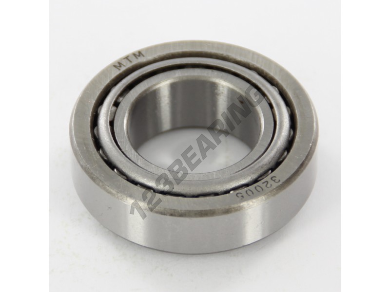 Tapered roller bearing 32005 - 25x47x15 mm | 123Bearing